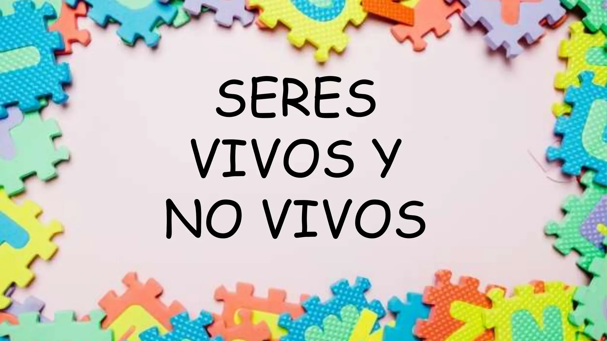 Power point de seres vivos y no vivos preescolar | PPTX