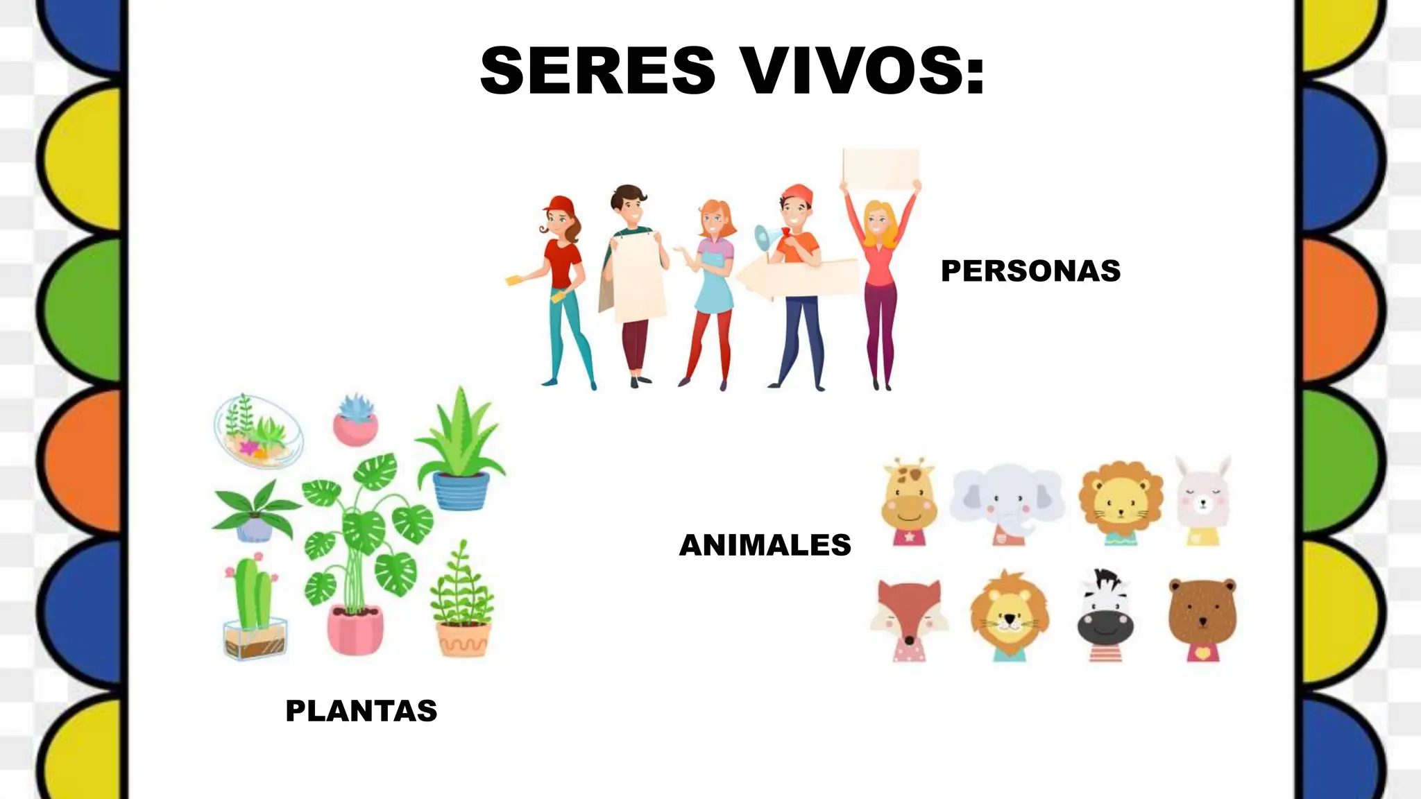 Power point de seres vivos y no vivos preescolar | PPTX