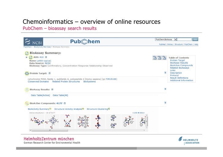 Online Chemical Database with Modelling Environment