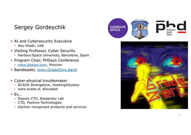 [CB20] Vulnerabilities of Machine Learning Infrastructure by Sergey ...