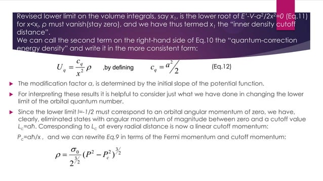 Sergey seriy thomas fermi-dirac theory | PPT