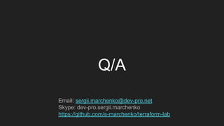 DevOps Days Kyiv 2019 -- Immutable everywhere // Sergii Marchenko | PDF