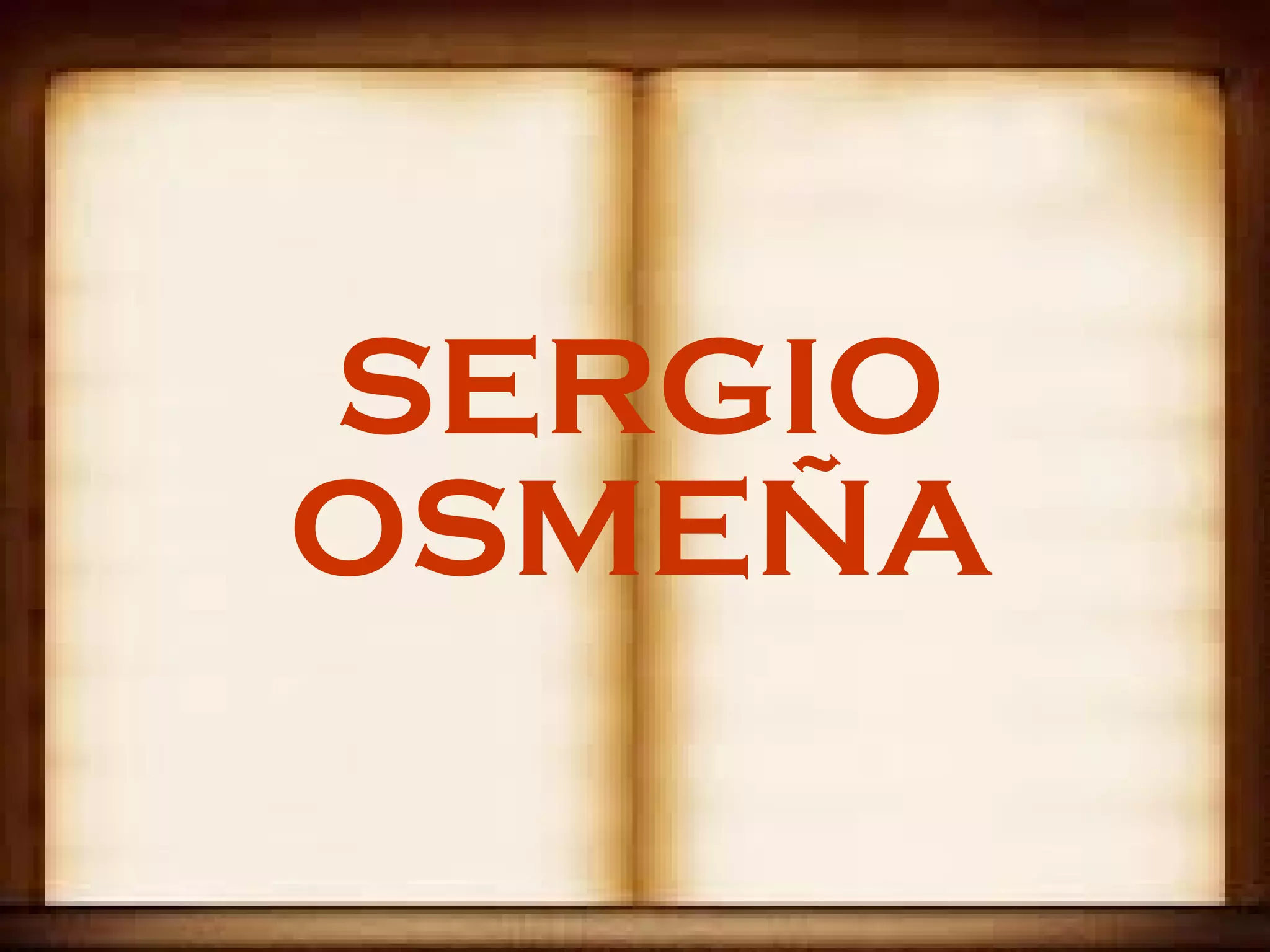SergioOsmena | PPT