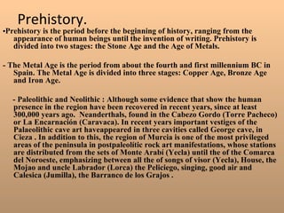 Tourist Guide in Murcia 2ºB ESO. | PPT