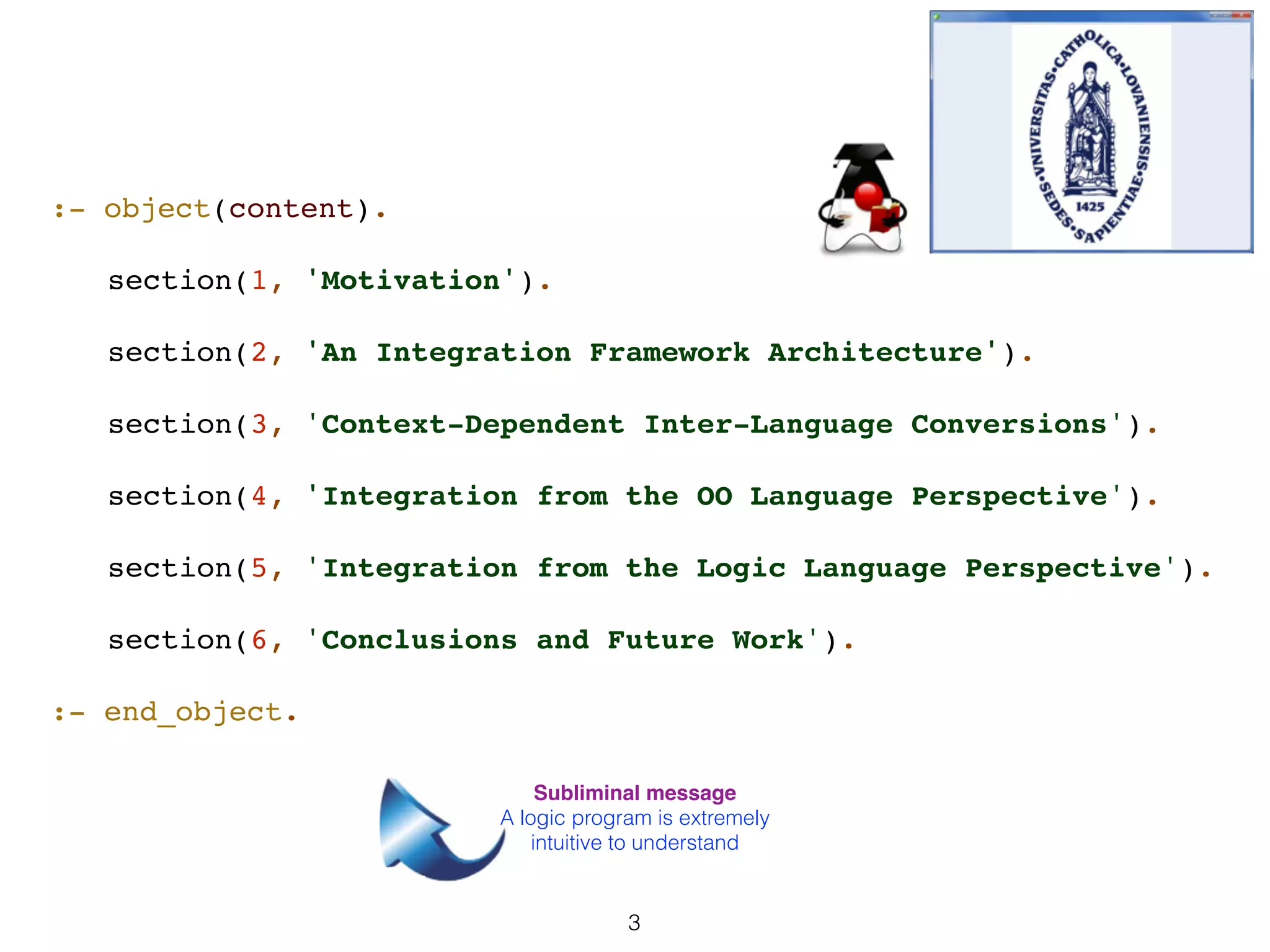 A Portable Approach for Bidirectional Integration between a Logic and a Statically-Typed Object ...
