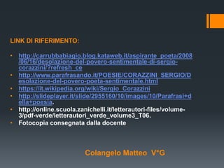 Sergio corazzini | PPTX