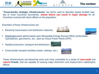 Security and safety of cross-border infrastructure | PPTX | Civil ...