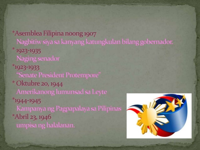 Sergio Osmena | PPTX