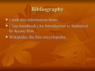 Sergio S Statistics | PPT