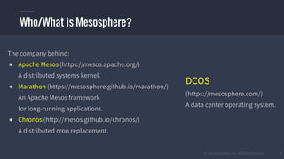 Kubernetes on Top of Mesos on Top of DCOS | PPT