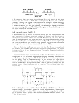 Serial IO for 8051 | PDF