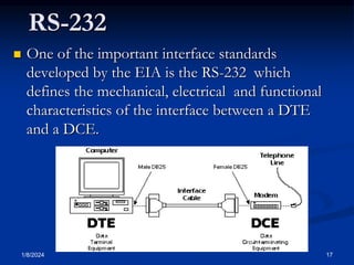 Serial and parallel bus standars RS232C and IEEE488.ppt