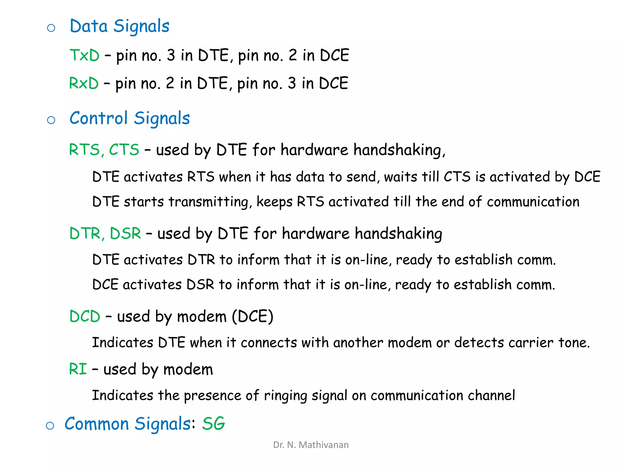Asynchronous Serial Communication and standards | PDF