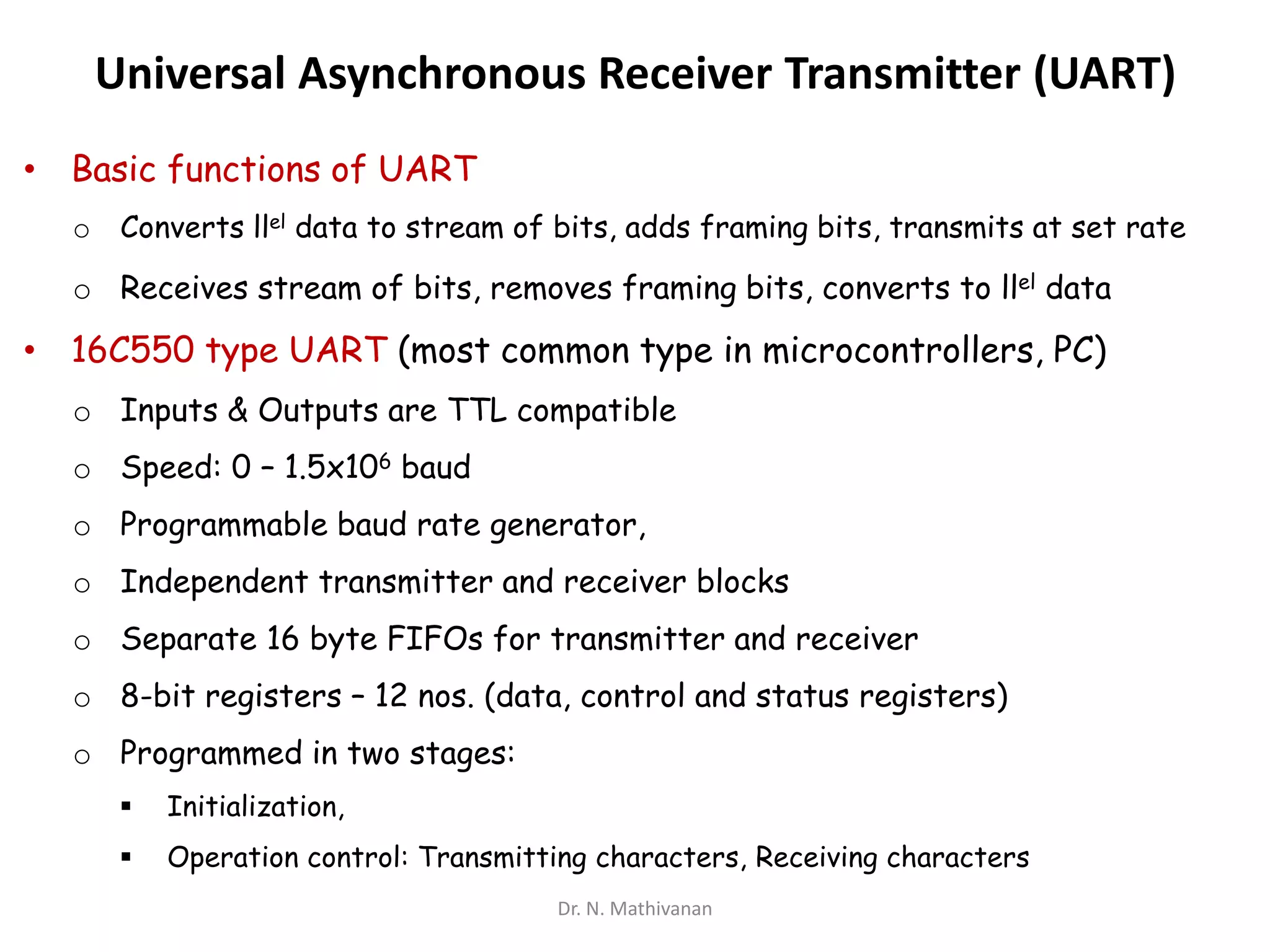 Asynchronous Serial Communication and standards | PDF
