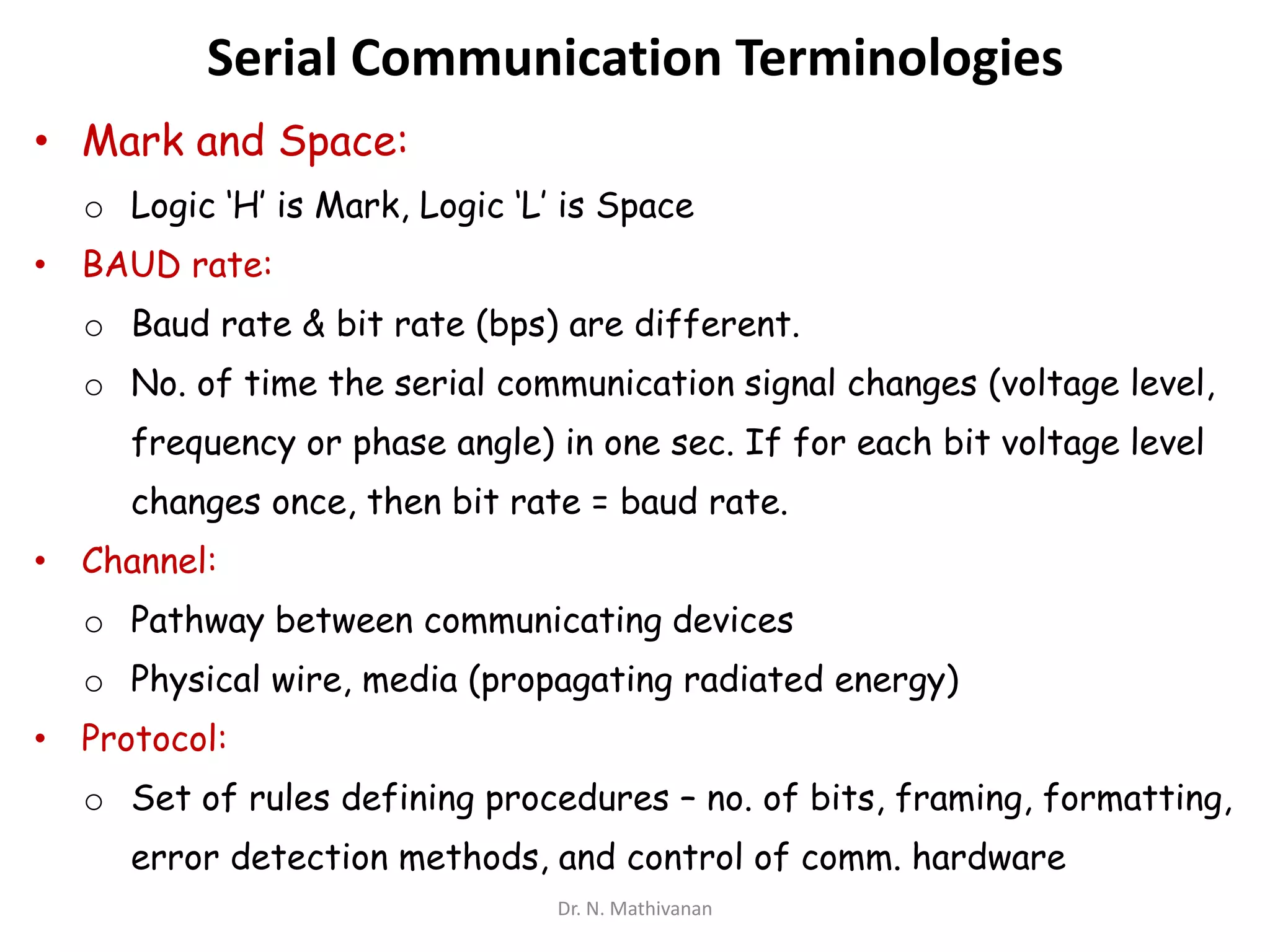 Asynchronous Serial Communication And Standards Pdf Computer