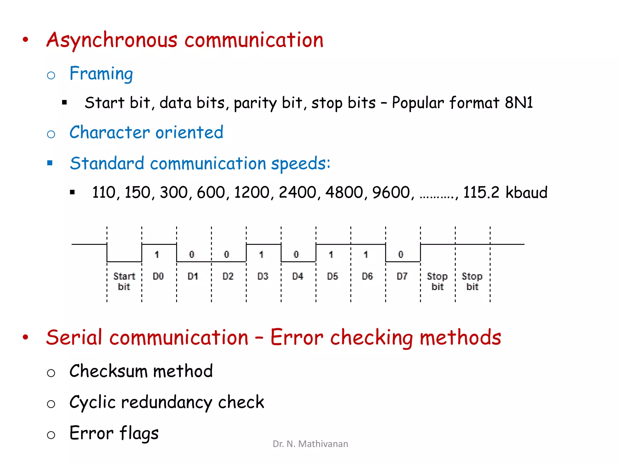 Asynchronous Serial Communication and standards | PDF Asynchronous Serial Communication and standards | PDF