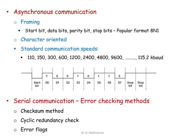 Asynchronous Serial Communication and standards | PDF | Computer Networking | Computing