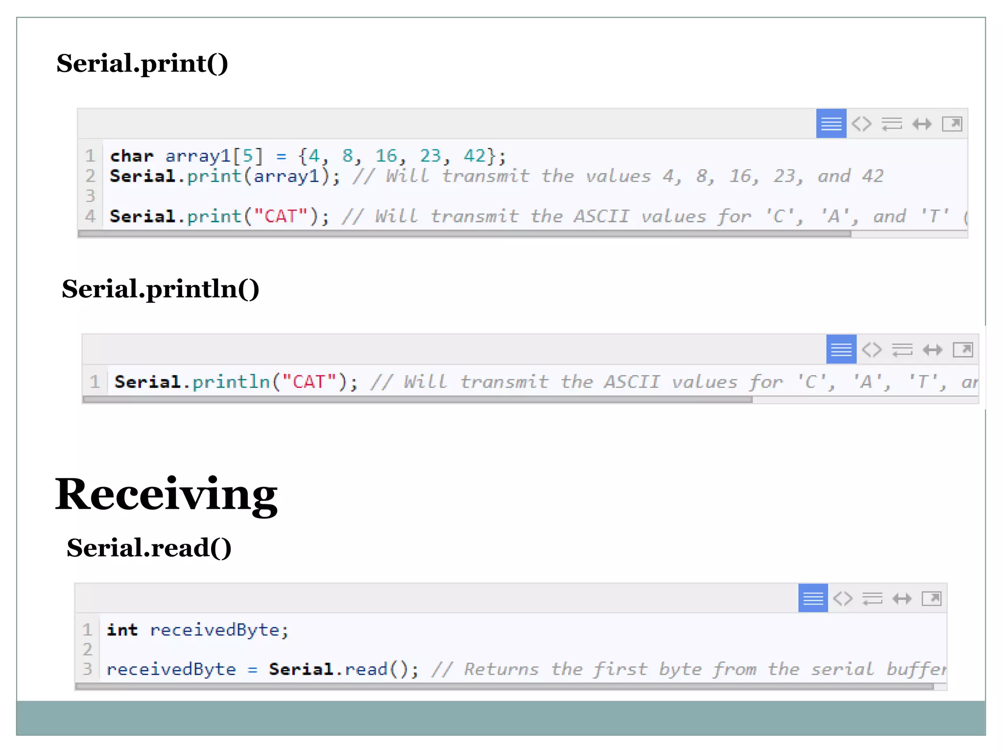 Serial communication | PDF