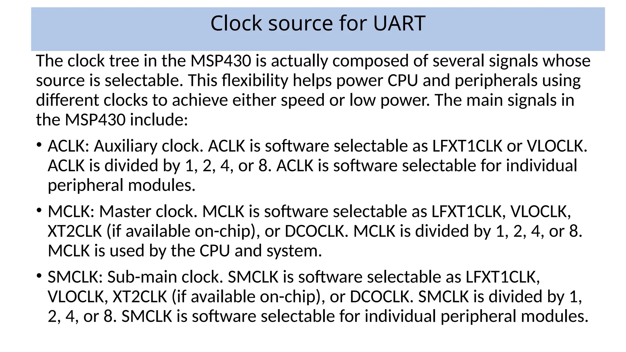 Serial Communication Protocol Of Msp430 Pptx