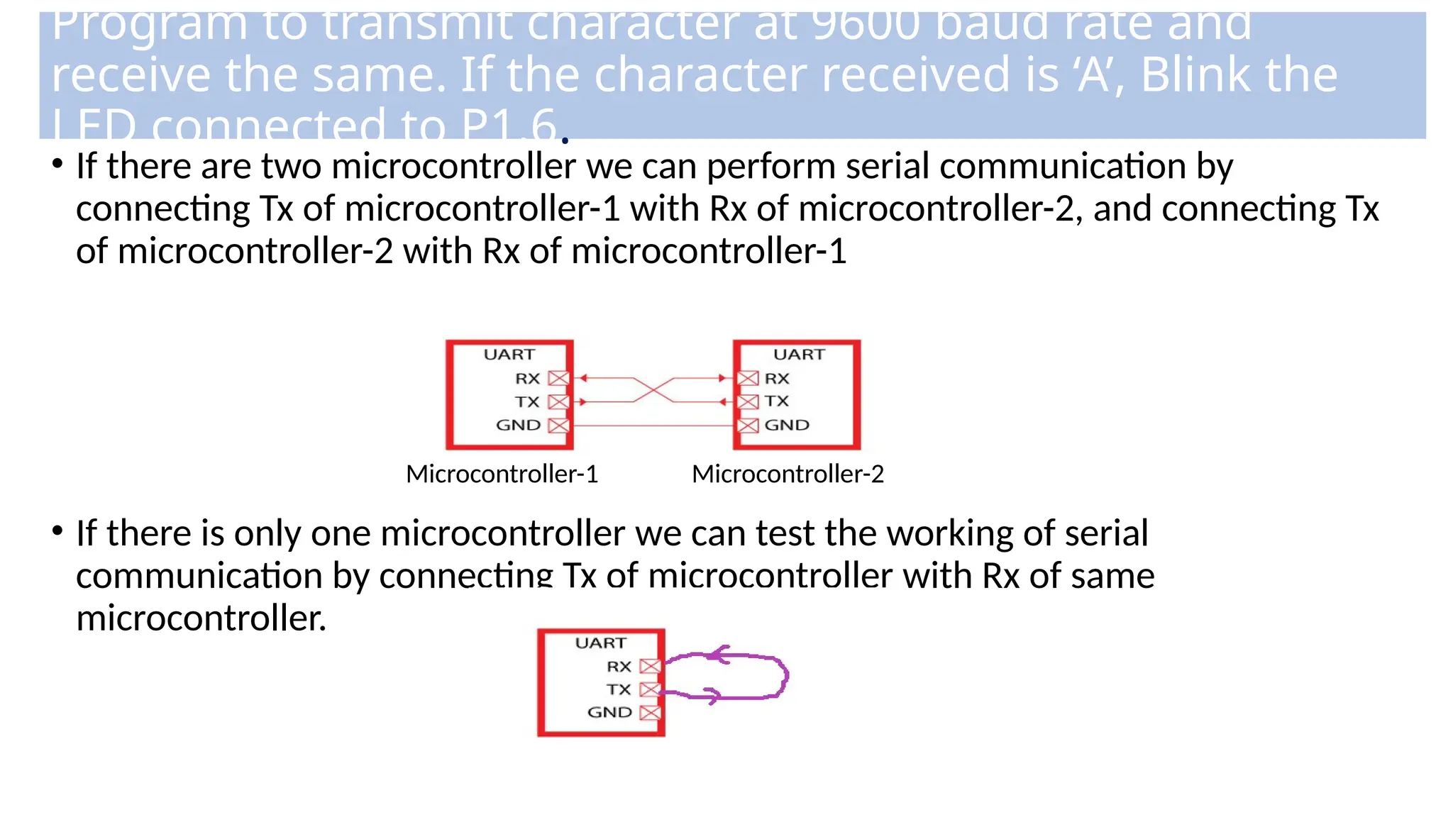 Serial_communication protocol of msp430.pptx | Computer Peripherals | Computing