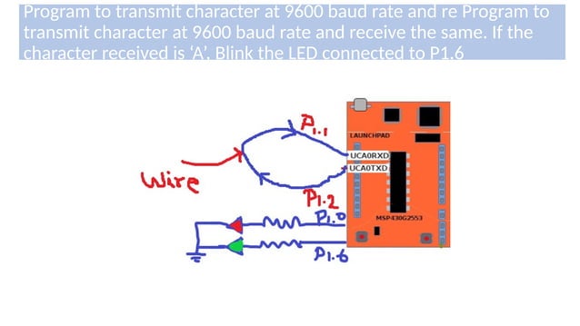 Serial_communication protocol of msp430.pptx | Computer Peripherals | Computing