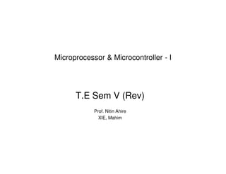 Serial communication in 8085 | PDF