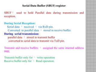 Serial communication in 8051 microcontroller .pptx