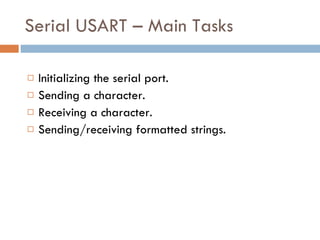 Serial Communication In Atmega 16 | PPT
