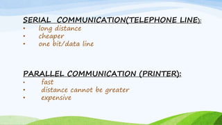 Serial data transfer | PPT