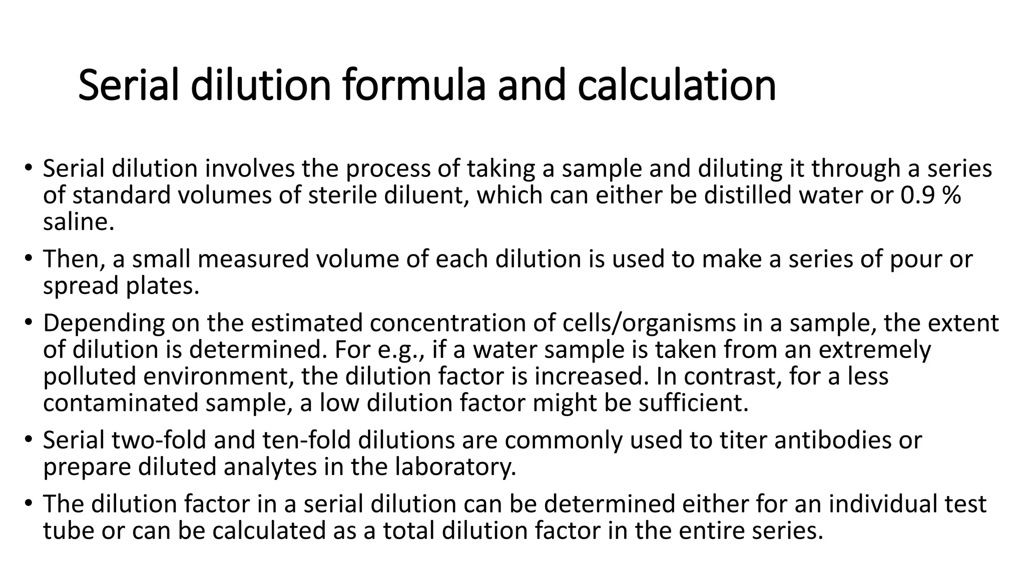detailed study about Serial dilution.pptx