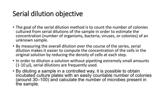 detailed study about Serial dilution.pptx
