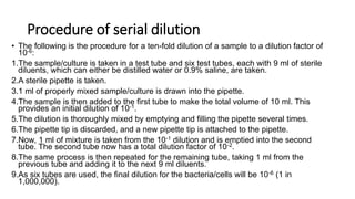 detailed study about Serial dilution.pptx