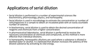 detailed study about Serial dilution.pptx