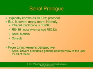 Serial Drivers | PDF
