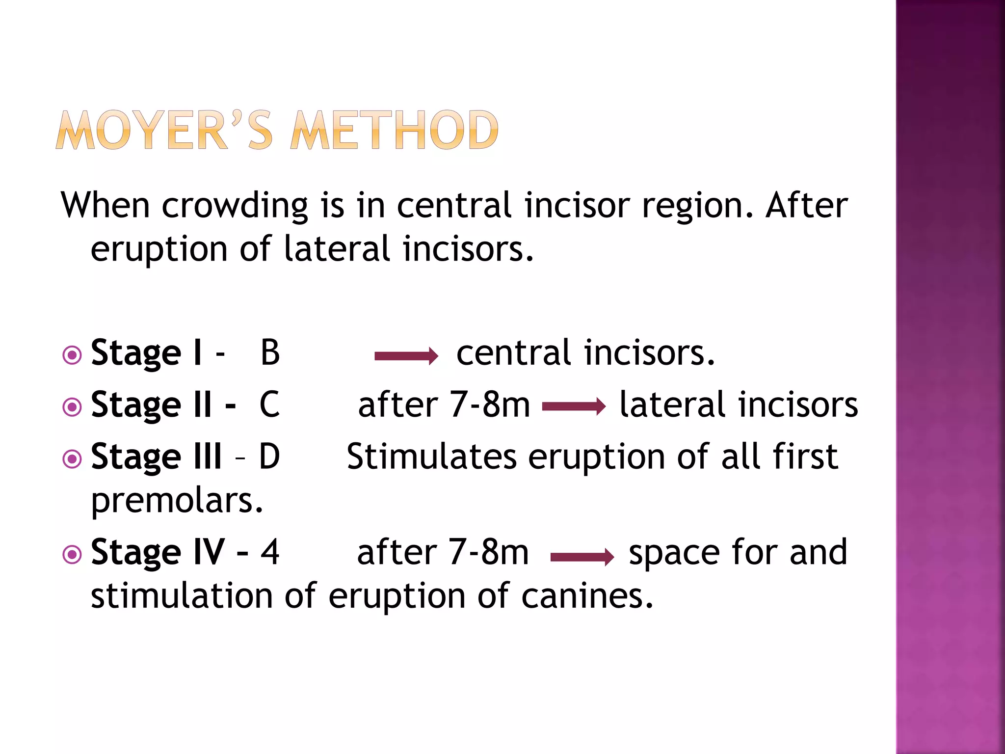 Serial extraction | PPTX