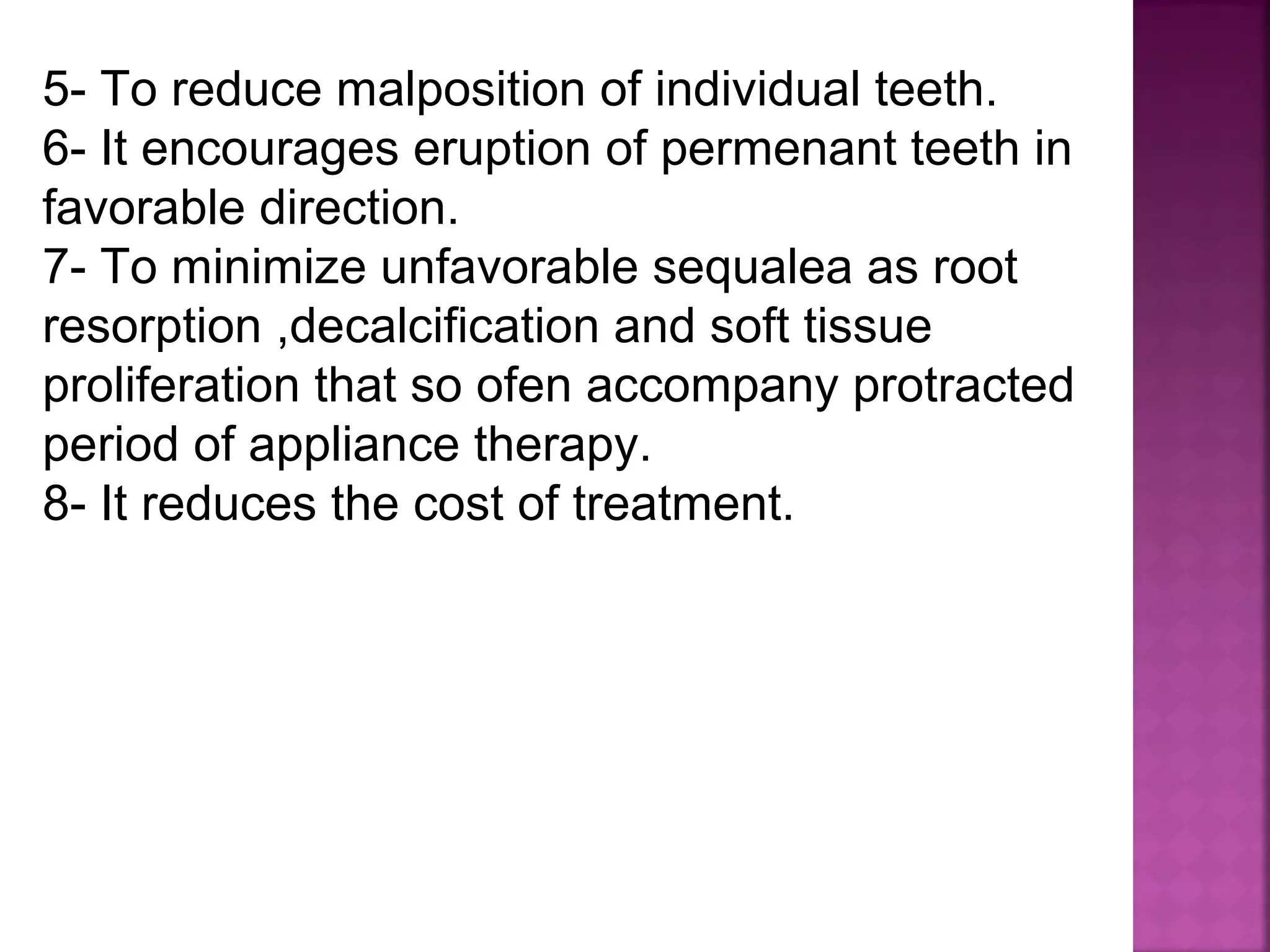 Serial extraction in orthodontic | PPT | Dental Health | Diseases and ...