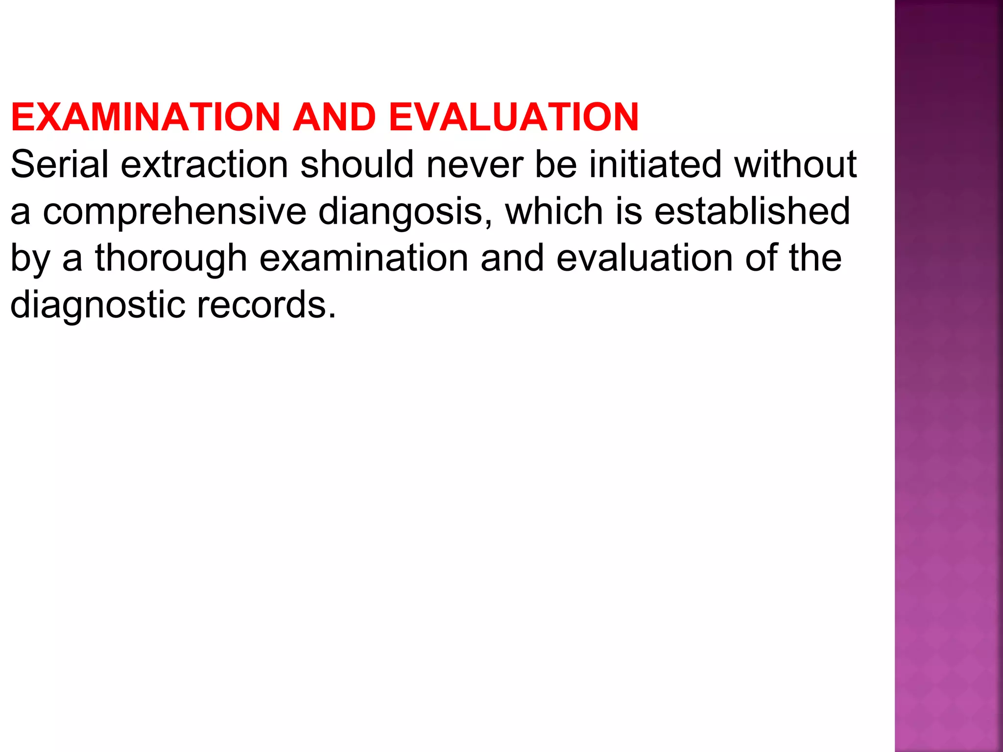 Serial extraction in orthodontic | PPT