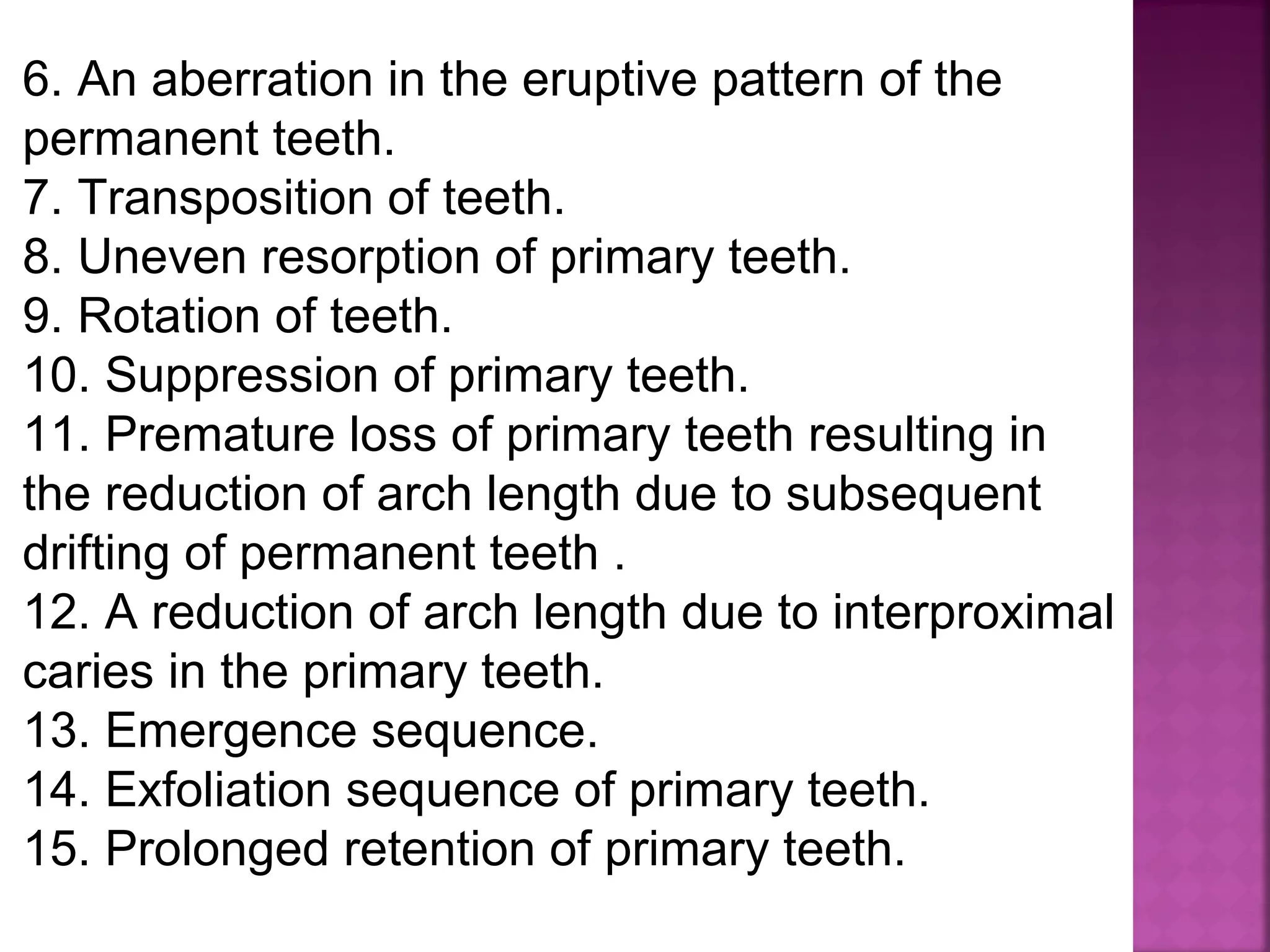 Serial extraction in orthodontic | PPT | Dental Health | Diseases and ...