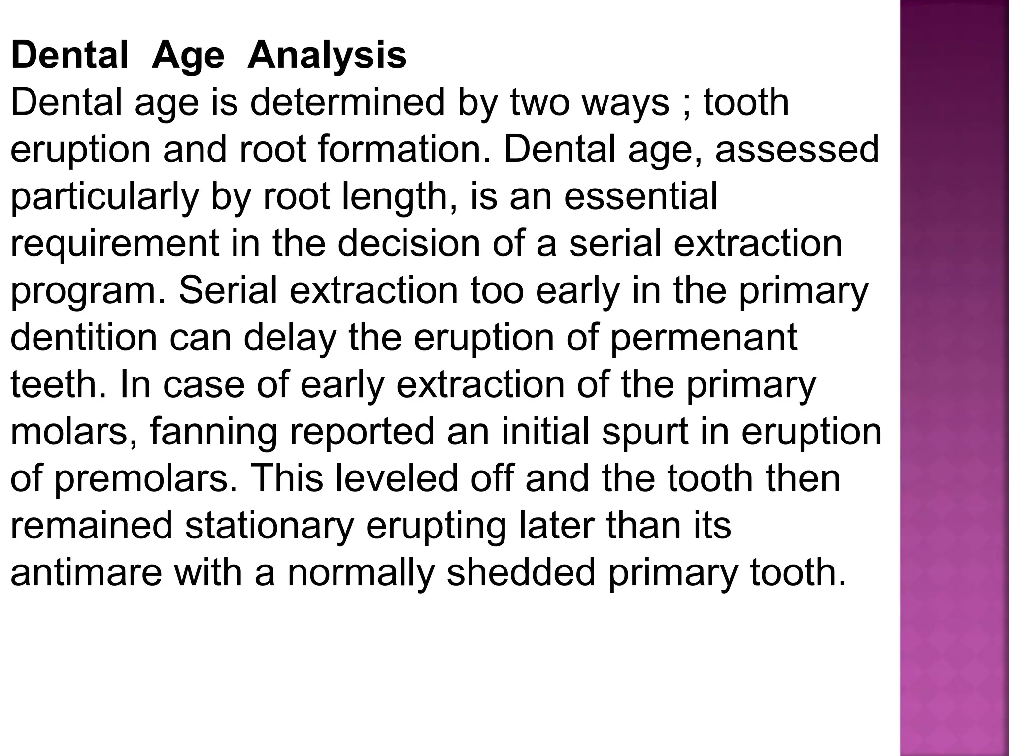 Serial extraction in orthodontic | PPT