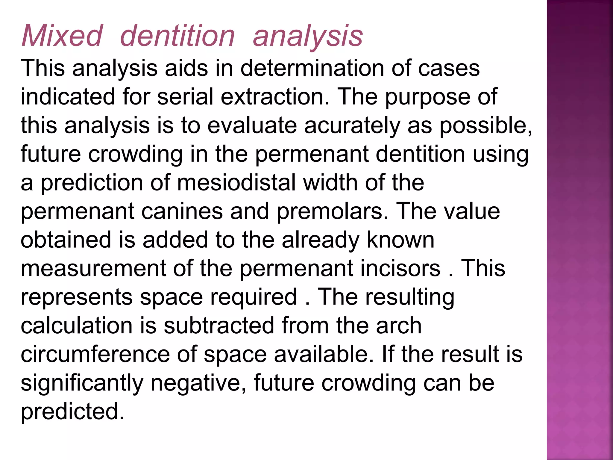 Serial extraction in orthodontic | PPT | Dental Health | Diseases and ...