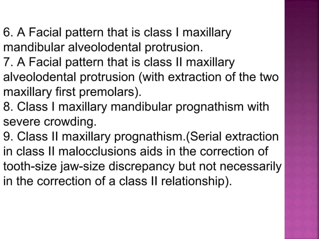 Serial extraction in orthodontic | PPT | Dental Health | Diseases and ...
