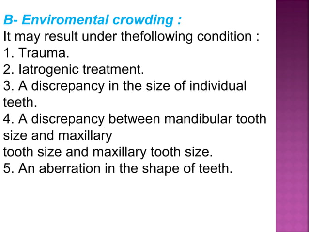 Serial extraction in orthodontic | PPT | Dental Health | Diseases and ...
