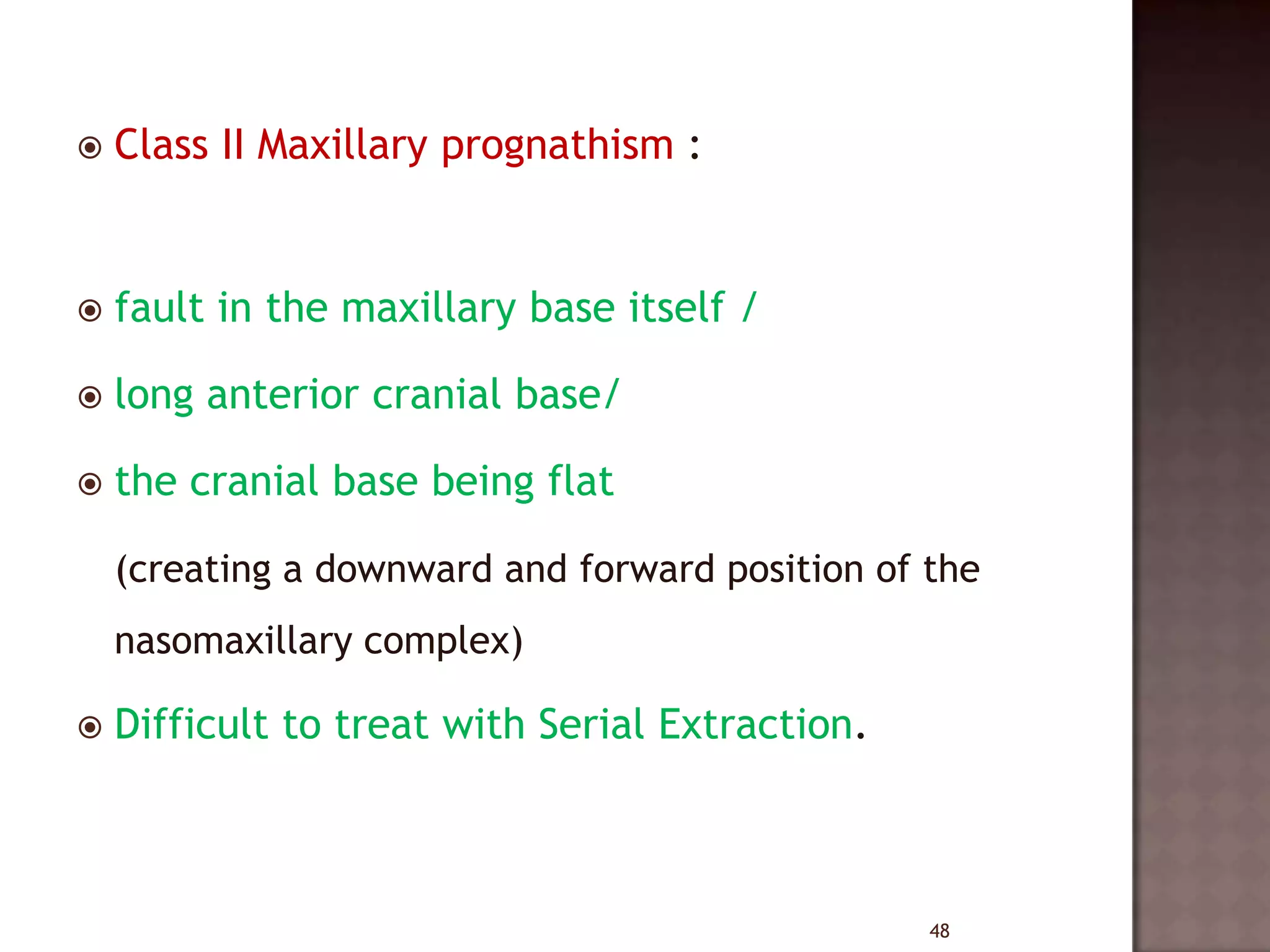 Serial extraction | PPTX