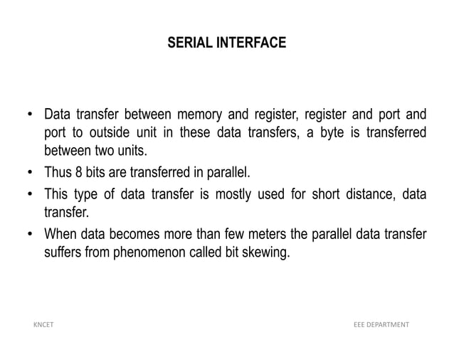 DATA TRANSFER SCHEMES OF 8085 | PPTX