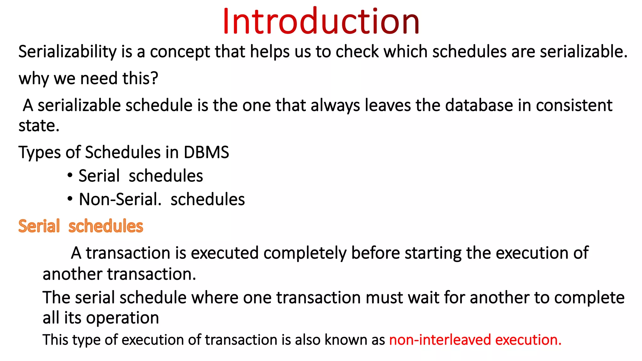 Serializability | PDF