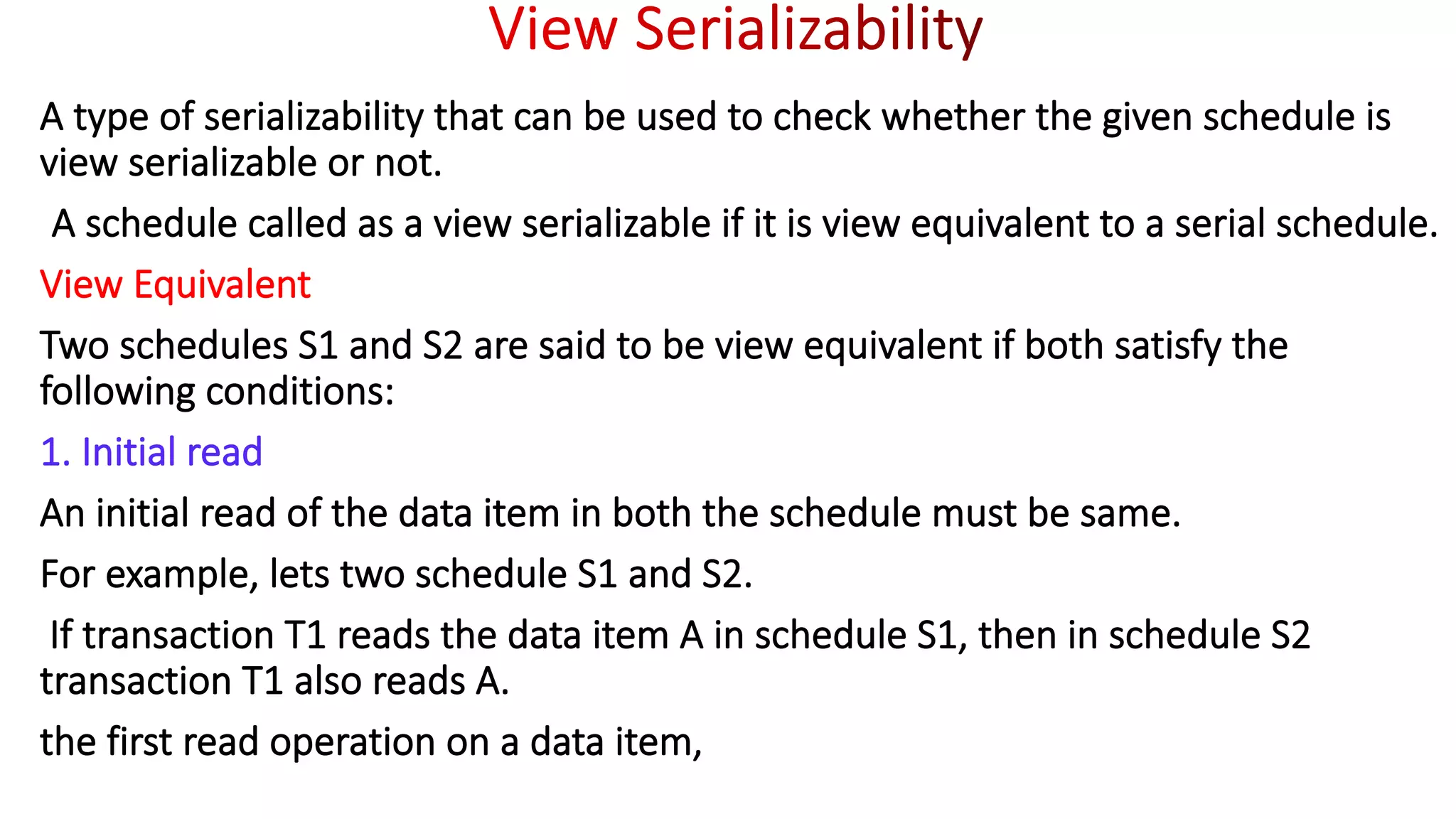 Serializability | PDF