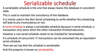 Serializability | PDF