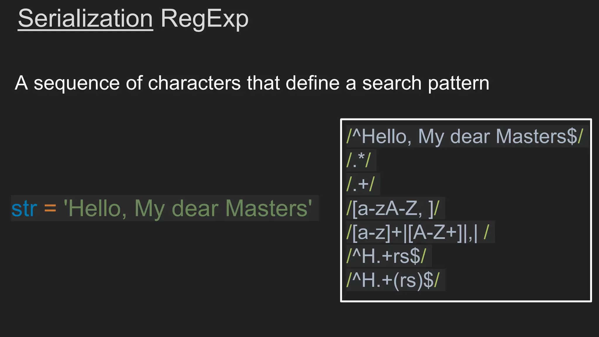 Serialization | PPTX | Programming Languages | Computing