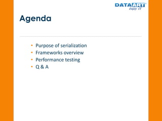 Serialization and performance in Java | PPTX