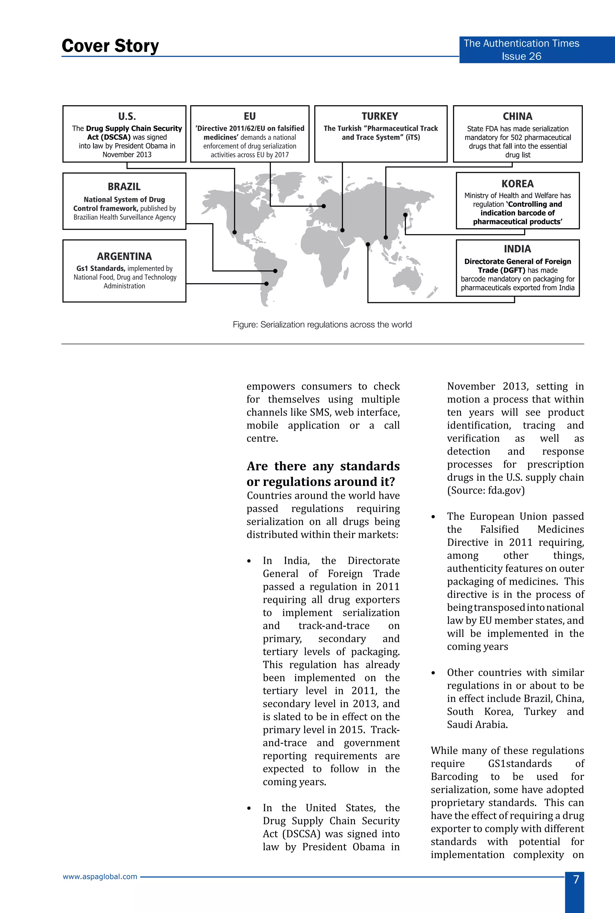 Serialization for the pharmaceutical industry an overview | PDF